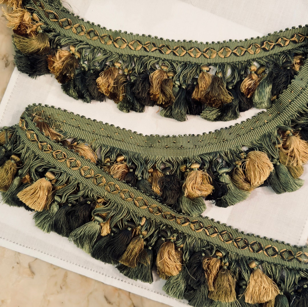 Samuel & Sons “orsay” Silk Fringe Trim - Etsy