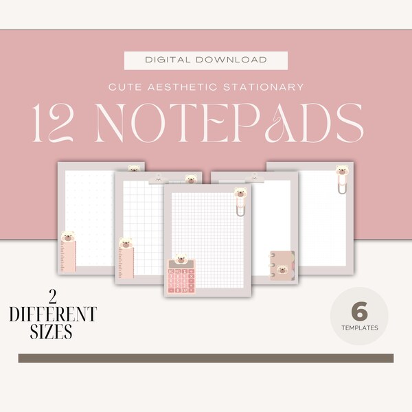 Notepad - Etsy
