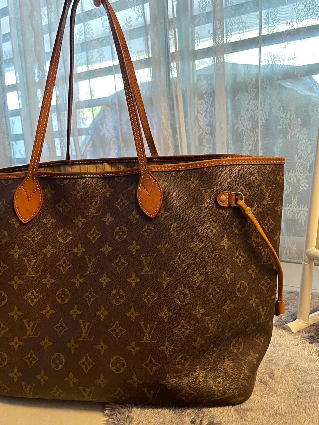 Vintage Neverfull Monogram MM Bag - Etsy