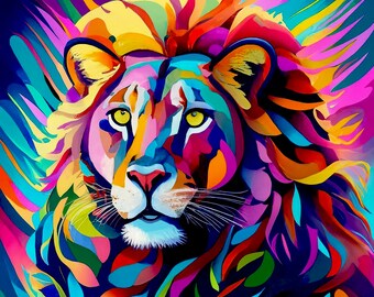 Leon PNG Para Imprimir - Etsy