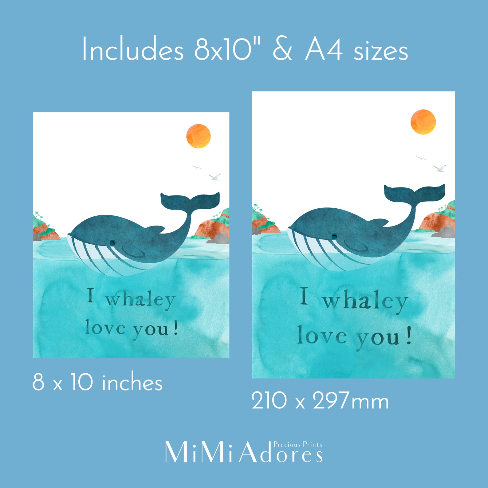 Whale Handprint Printable Craft Handprint Keepsake Easy - Etsy