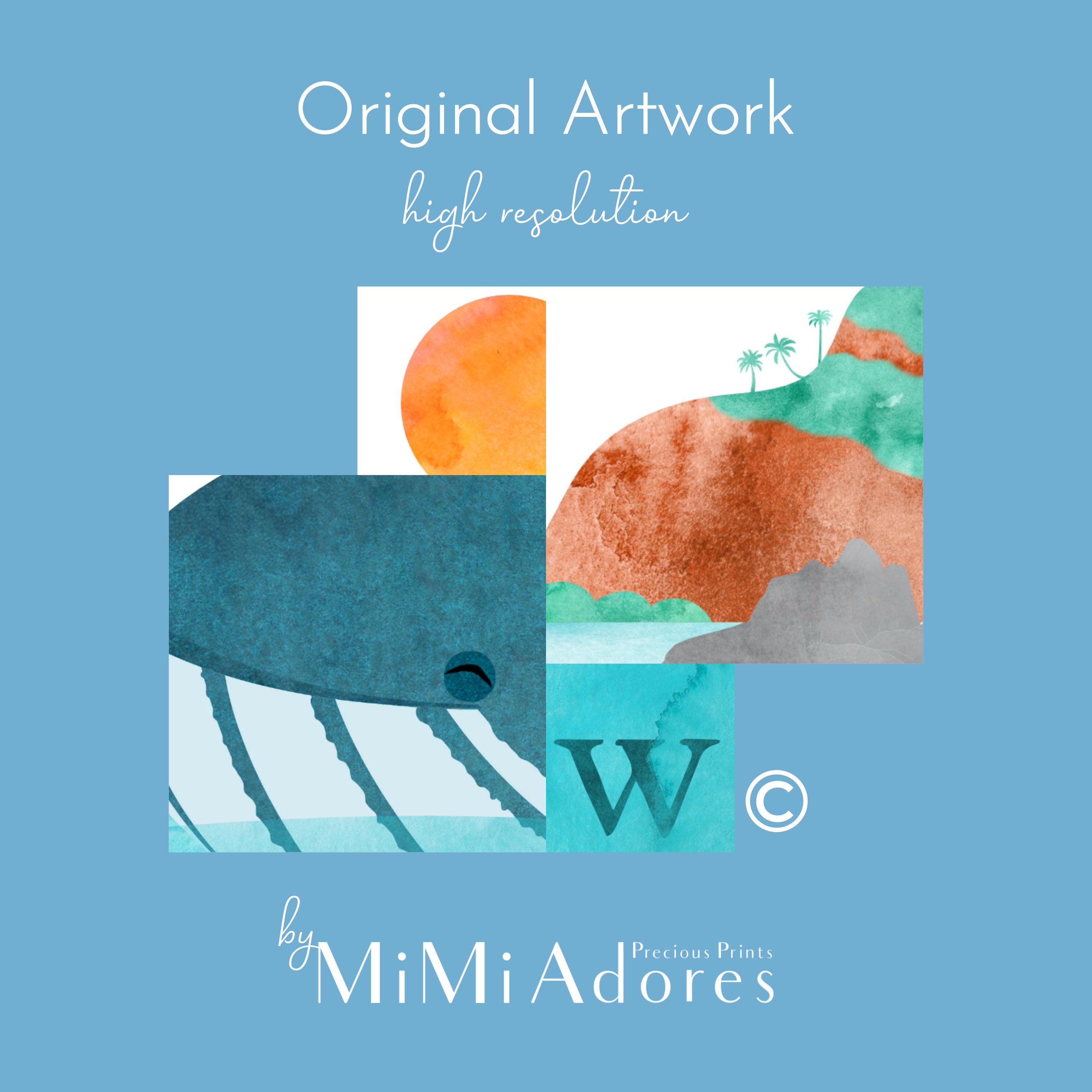 Whale Handprint Printable Craft Handprint Keepsake Easy - Etsy