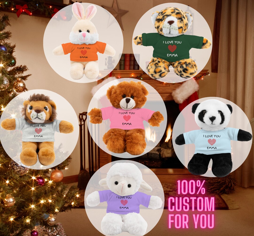 Custom Stuffed Animals, Personalized Stuffed Animals, Stuffed Animals ...