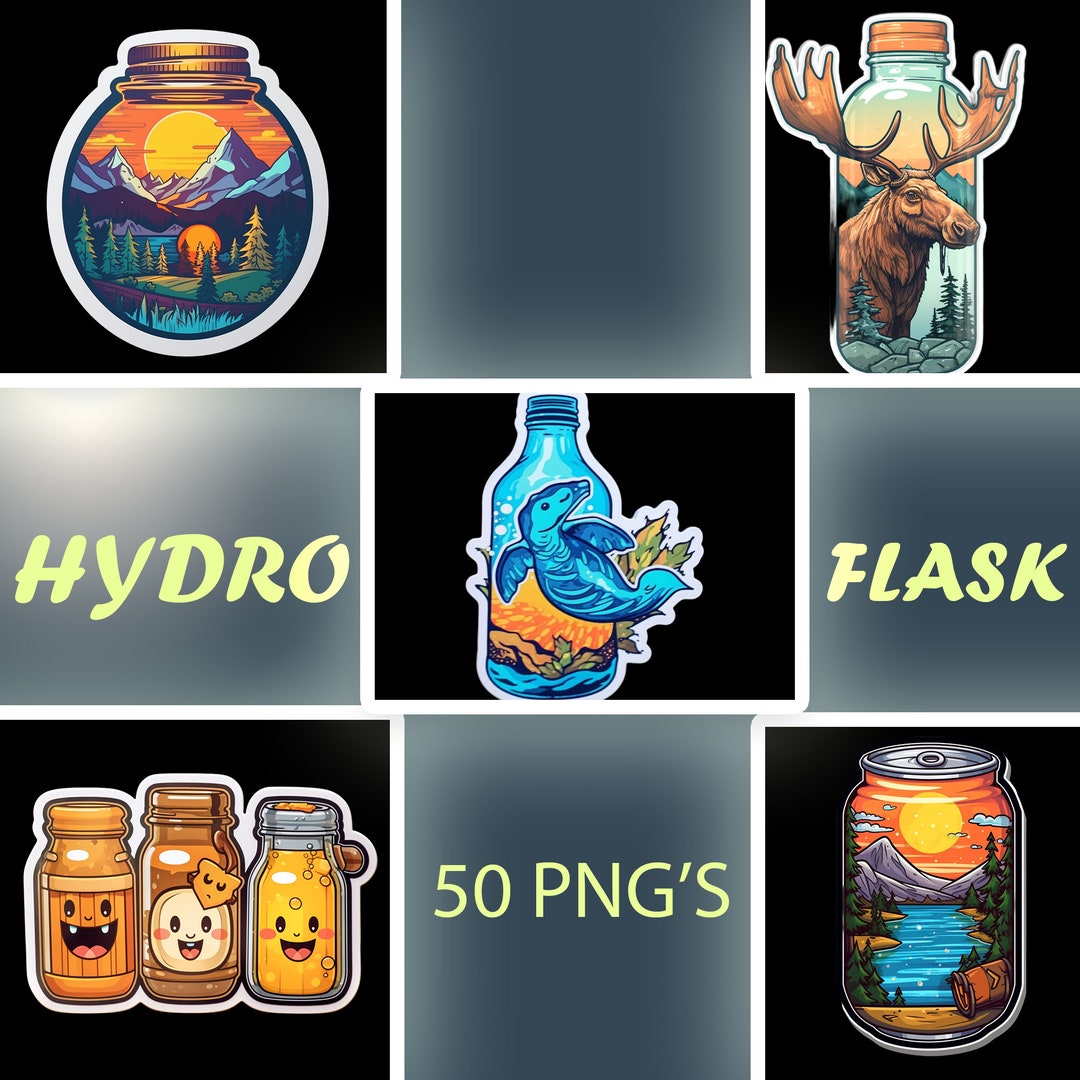 Hydro Flask SVG PNG Looks Good on Tumbler Stickers - Etsy