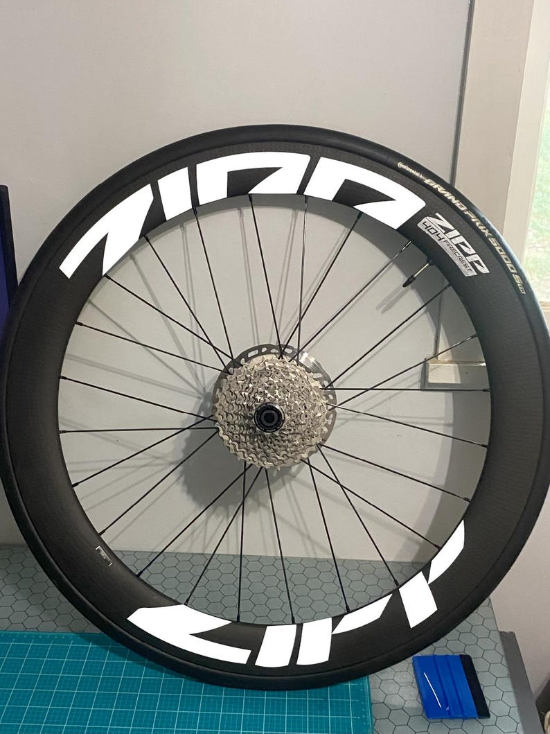 ZIPP 404 Wheel Decals - Covers FRONT & BACK Both Sides (disc Brakes) - Decal Overlay - Etsy