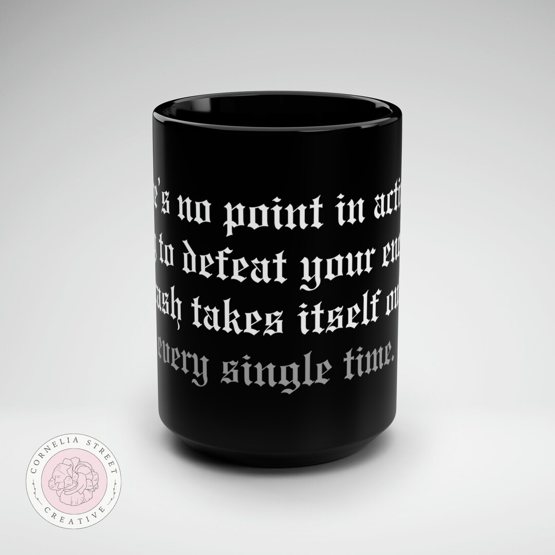 Taylor Swift Person of the Year Trash Quote Mug Reputation - Etsy