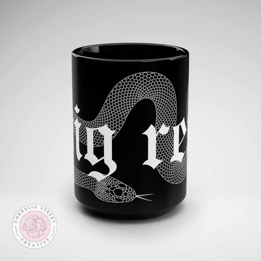 Big Rep Black Snake Reputation Coffee Mug Taylor Swift Swiftie Gift for ...