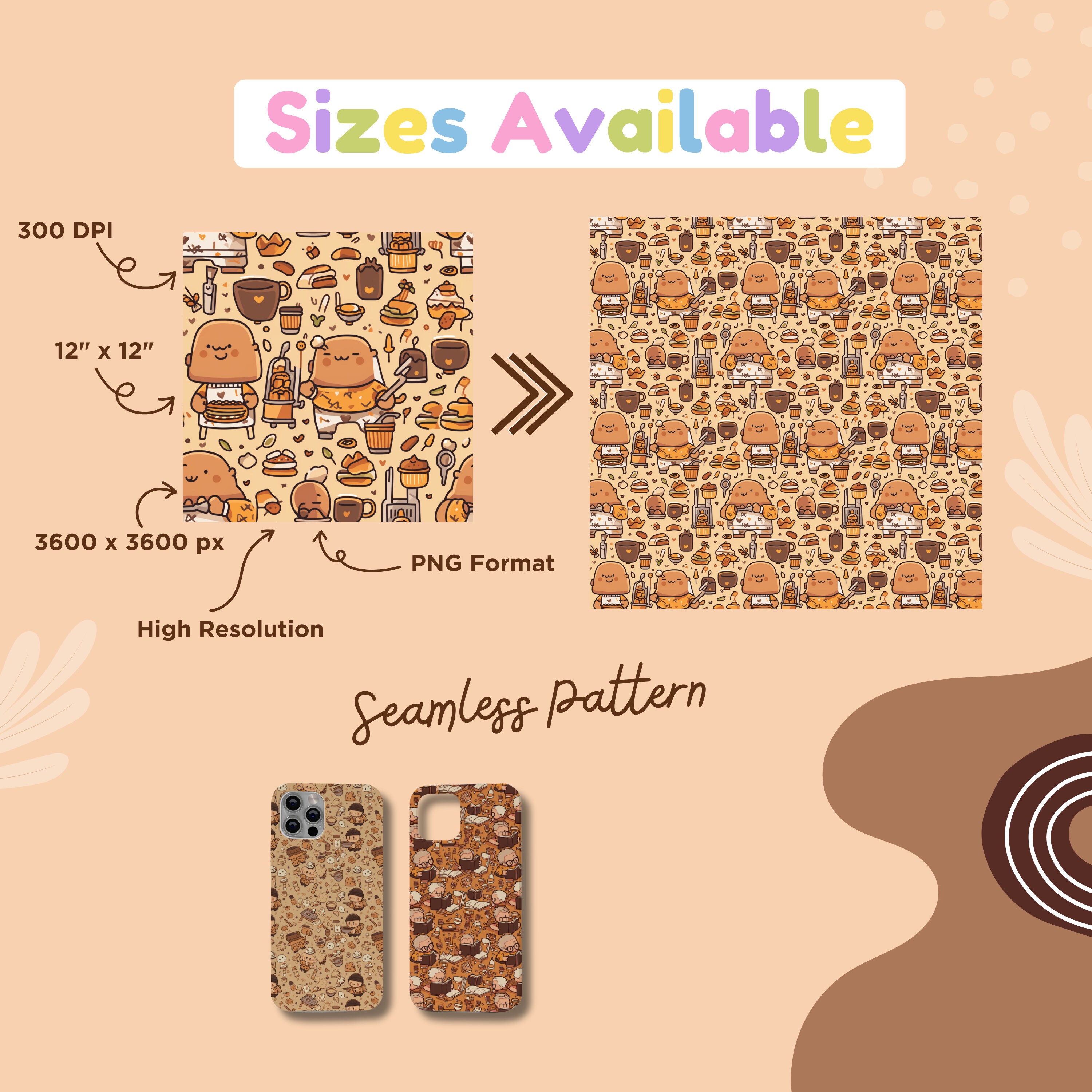 Father Day Seamless Pattern, for Dad Digital Paper, Dad With Activity ...