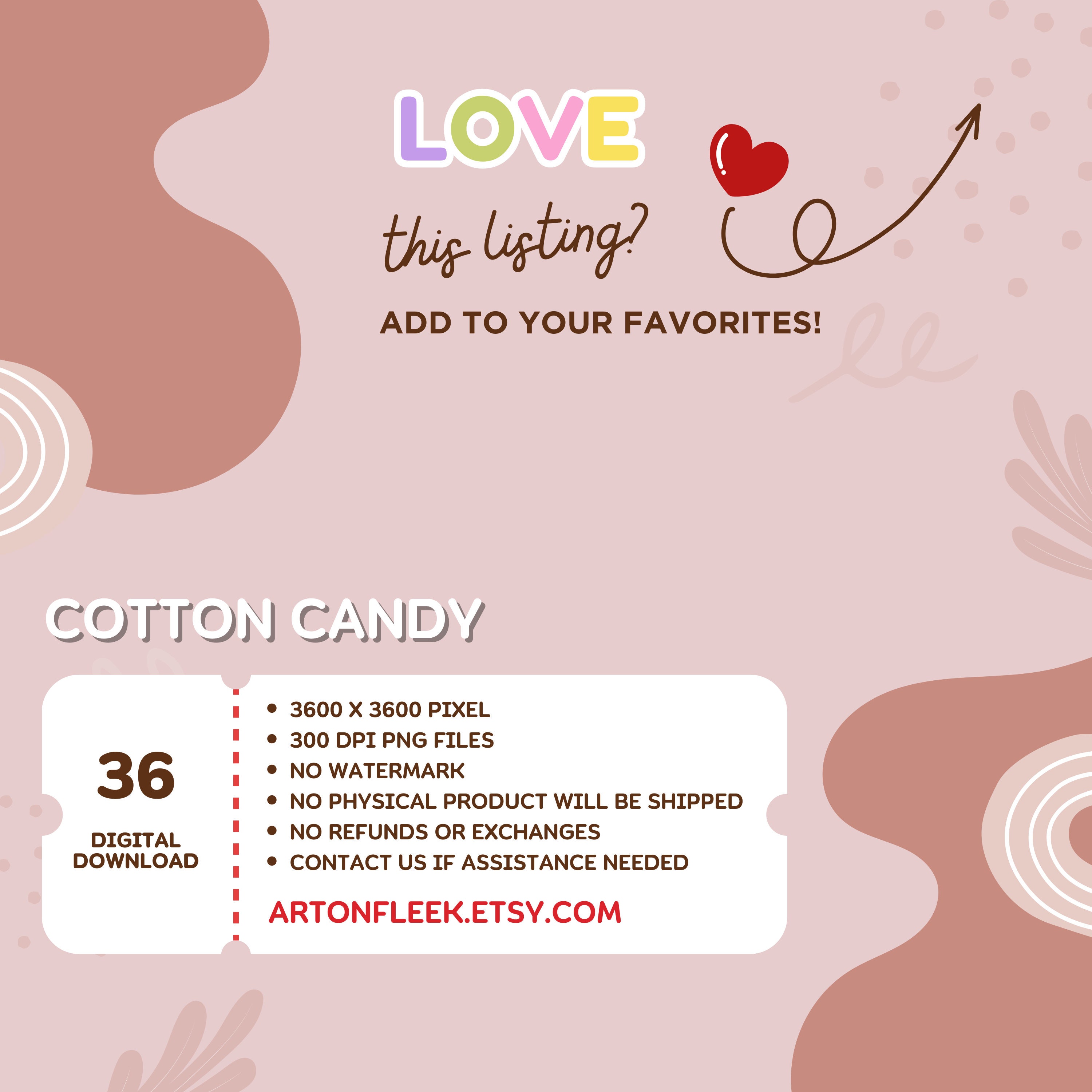 Cotton Candy Seamless Pattern, Pastel Texture Digital Paper, Pastel ...