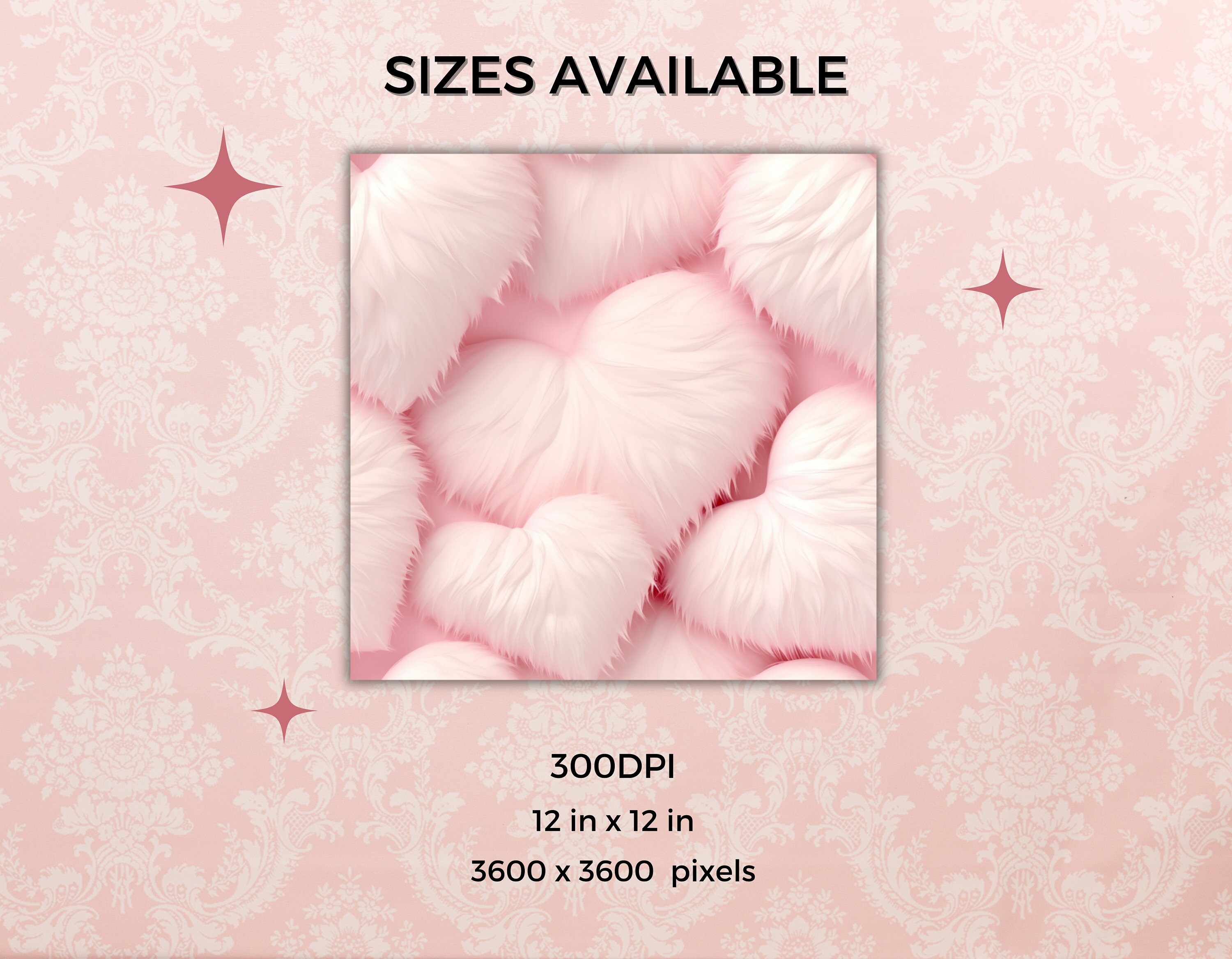 12 Valentines Seamless Patterns, Valentine's Day Digital Paper ...