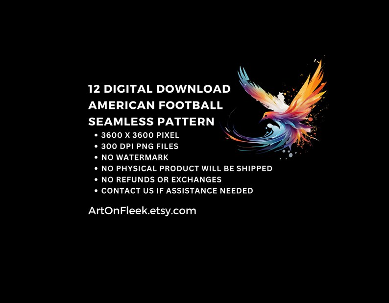 Super Bowl, American Football, 12 Digital Paper, Seamless Pattern, US ...