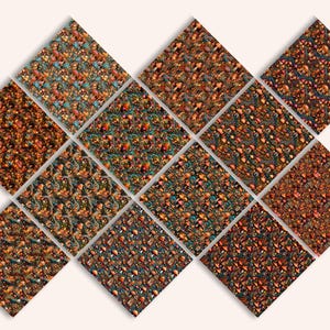 3D Fall Mushroom Seamless Patterns, Mushroom Digital Paper, Autumn ...