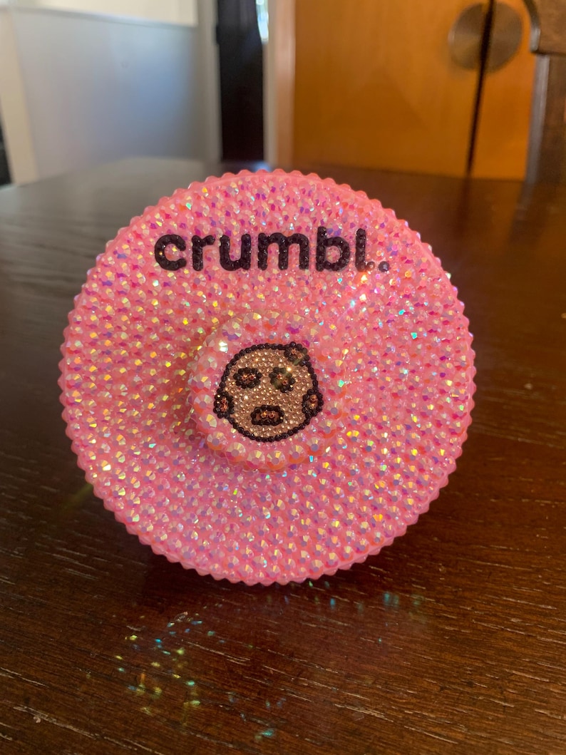Pink Blinged Crumbl Cookie Cutter - Etsy