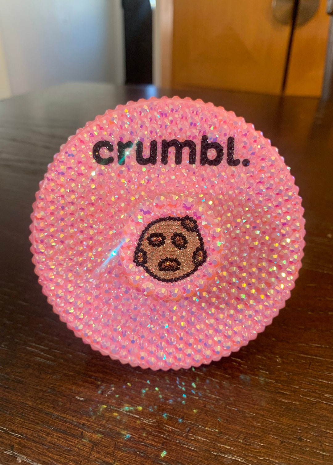 Pink Blinged Crumbl Cookie Cutter - Etsy