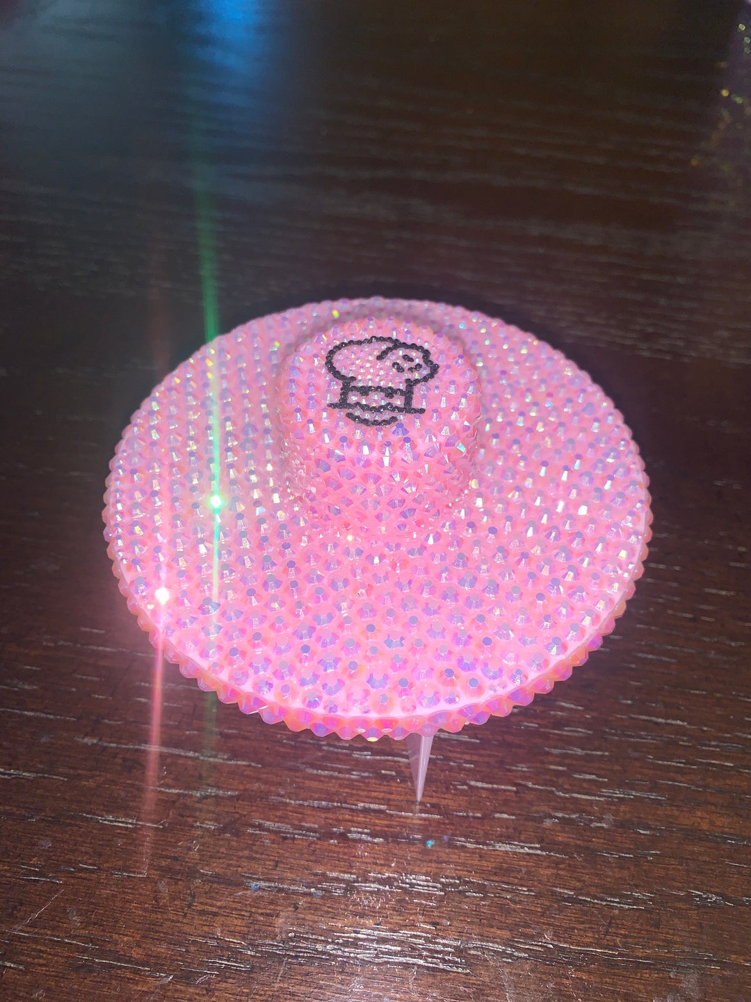 Pink Rhinestoned Crumbl Cookie Cutter - Etsy