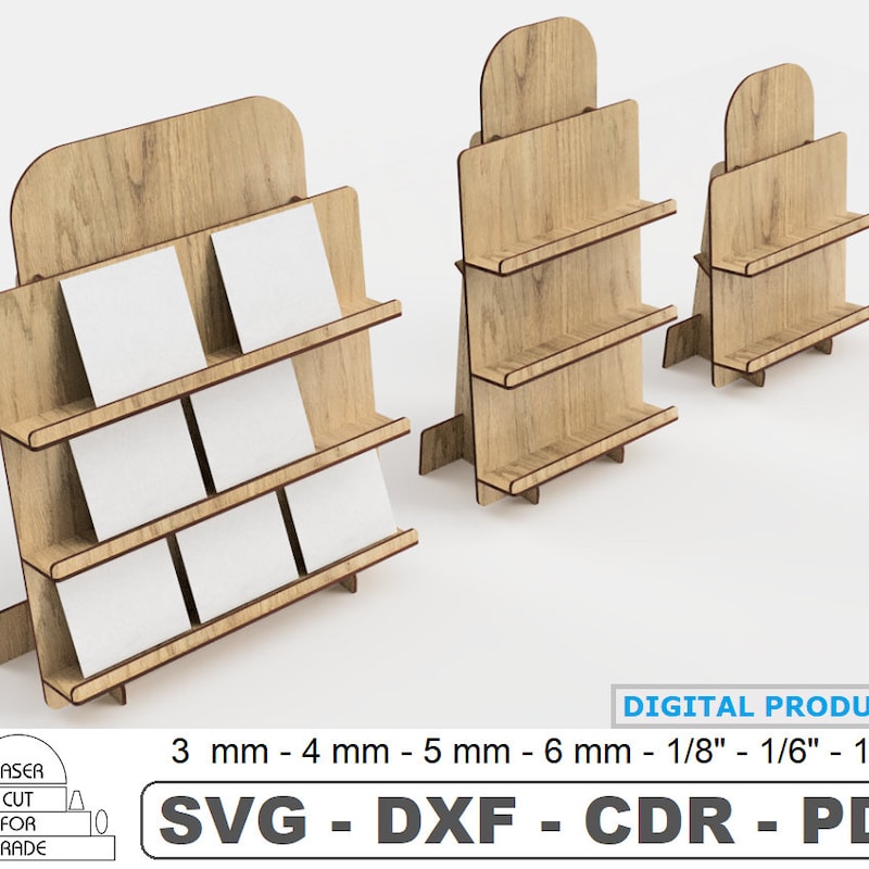 Wooden Shelves Template - Etsy