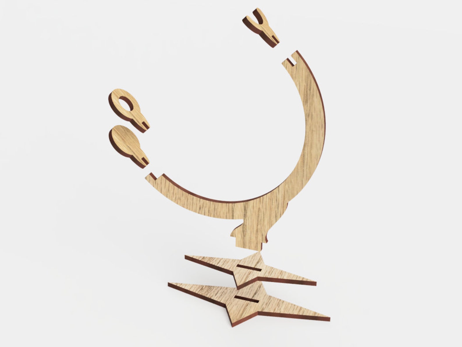 Pen Stand Laser Cut File Pen Holder Digital File Pen Display SVG Pen ...