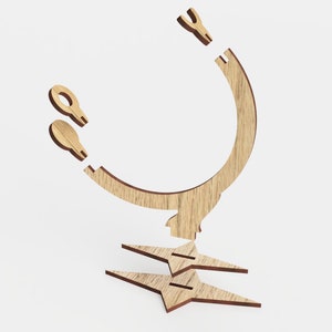 Pen Stand Laser Cut File • Pen Holder Digital File • Pen Display SVG ...