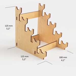 Stand for Five Pens • Laser Cut Files • Pencil Holder File • Pen ...