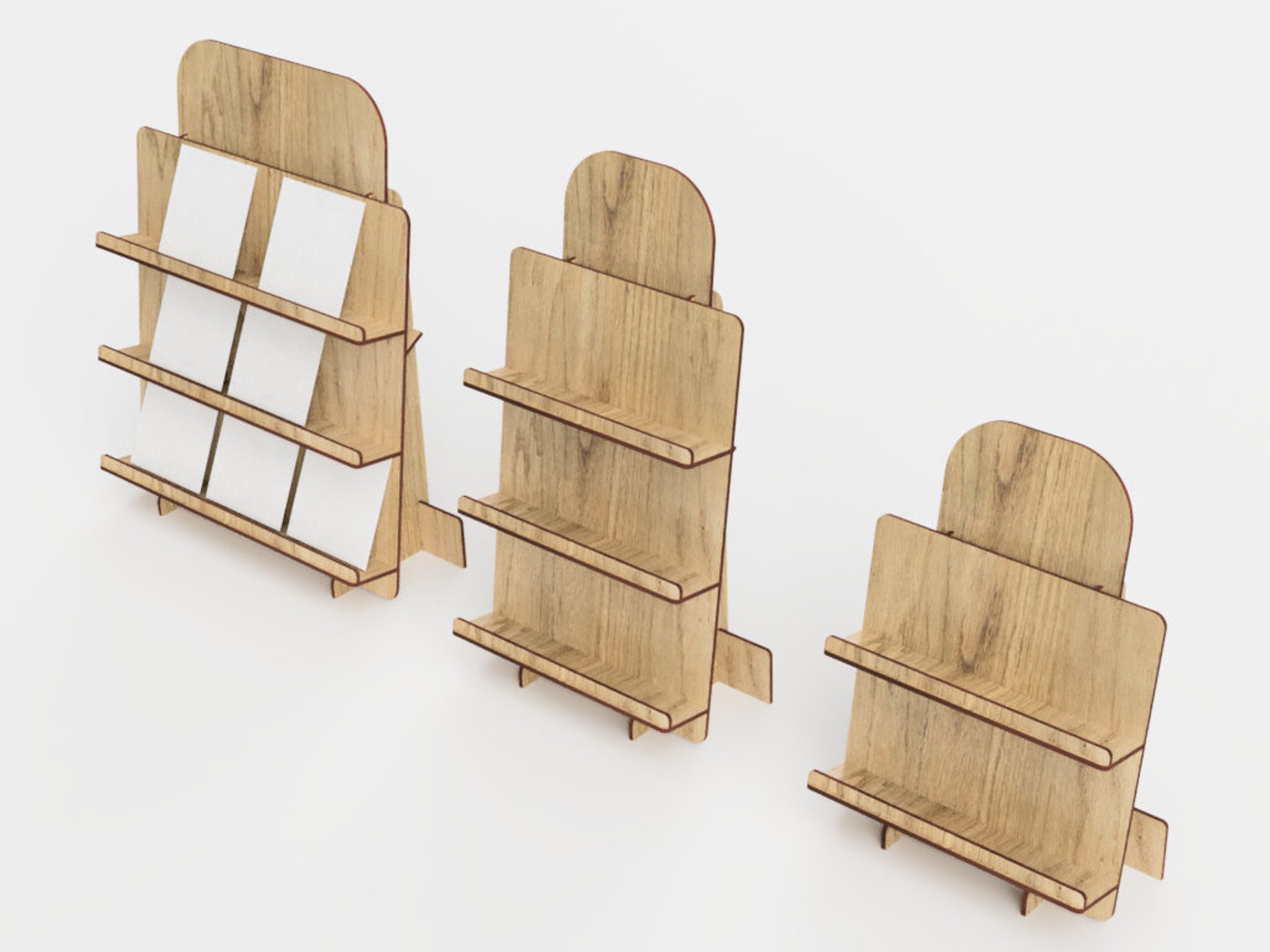 Souvenirs Showcase Laser Cut SVG Files • Showcase With Shelves ...