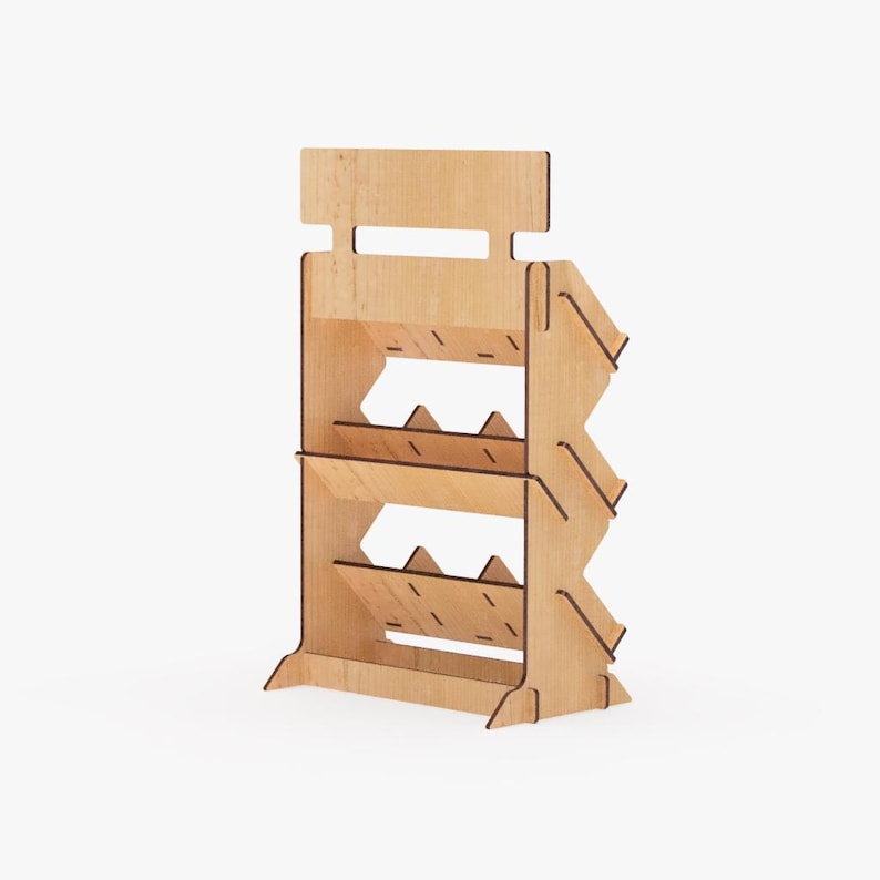 Laser Cut Retail Market Display Stand 3 Sizes With Logo: Digital ...
