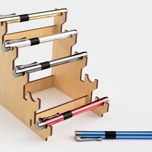 Stand for Five Pens • Laser Cut Files • Pencil Holder File • Pen ...