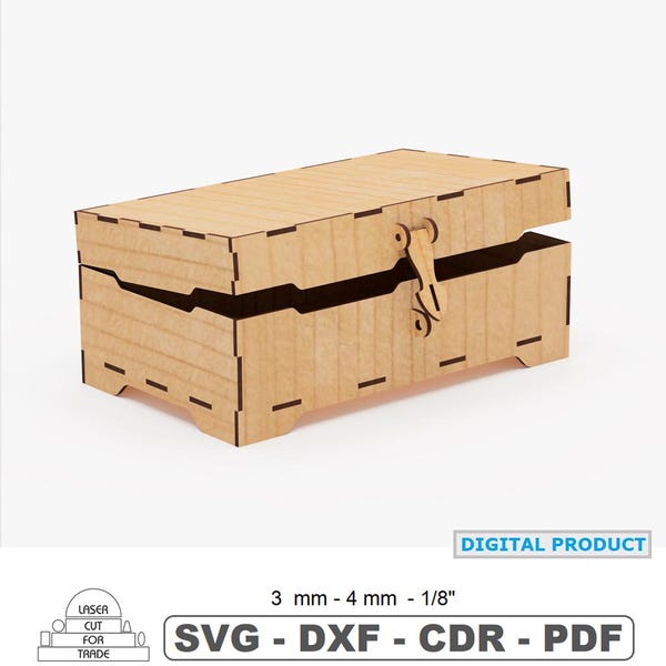 Wooden Keepsake Box With Lock - Etsy New Zealand