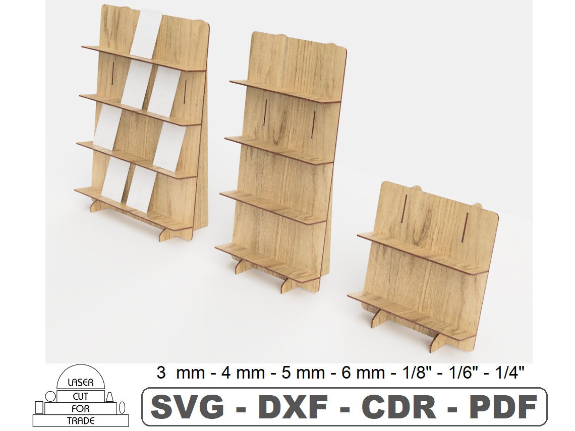 Tiered Retail Display Stand Market Stall Postcard Shelves - Etsy