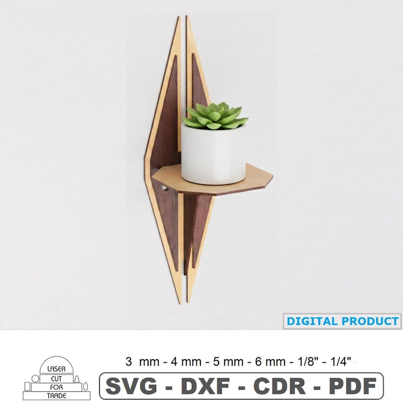 Wood Shelf for Air Plant - Etsy