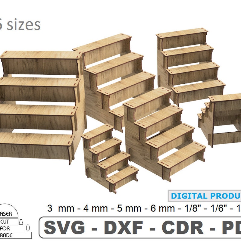 Card Display Stack - Etsy