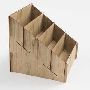 Retail Counter Display Stand Laser Cut Template 3 Sizes | Craft Booth ...