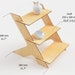 Laser Cut Three-tier Table Shelf | Retail Display Stand | Market or ...