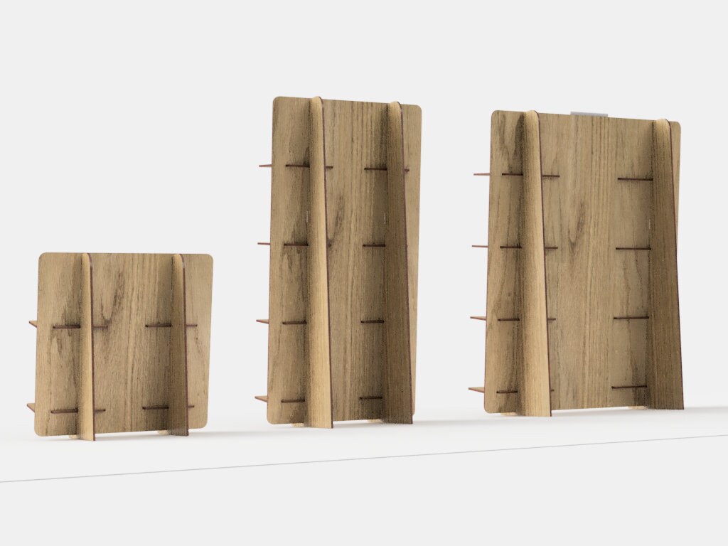 Tiered Retail Display Stand | Market Stall | Postcard Shelves | Trade ...