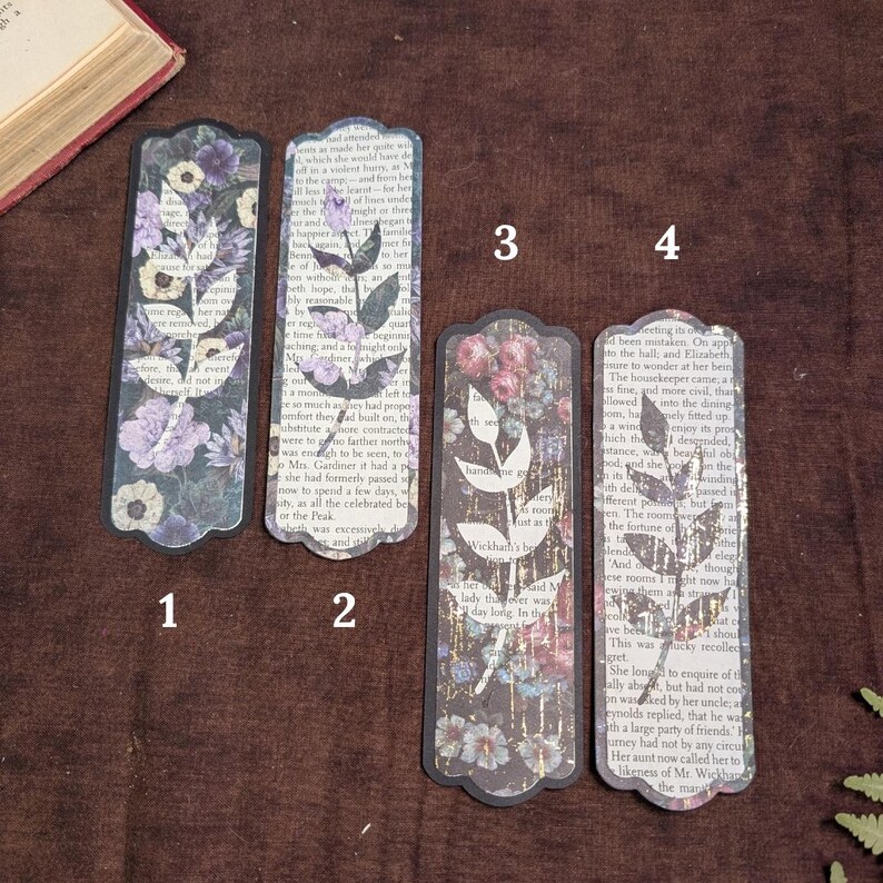 Layered Paper Cutout Bookmarks - Etsy