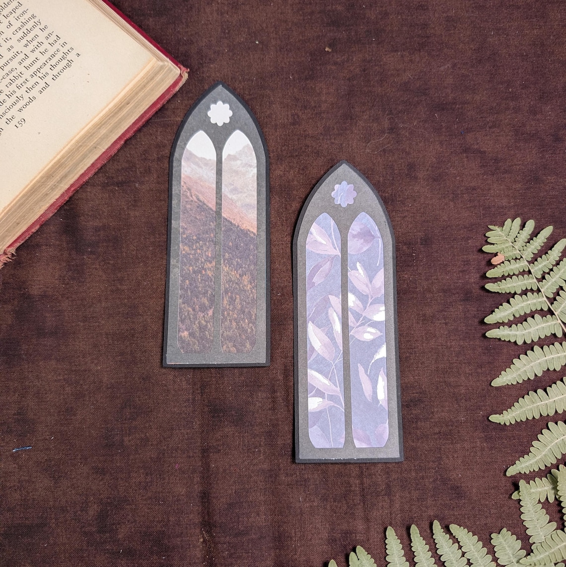 Layered Paper Cutout Bookmarks - Etsy