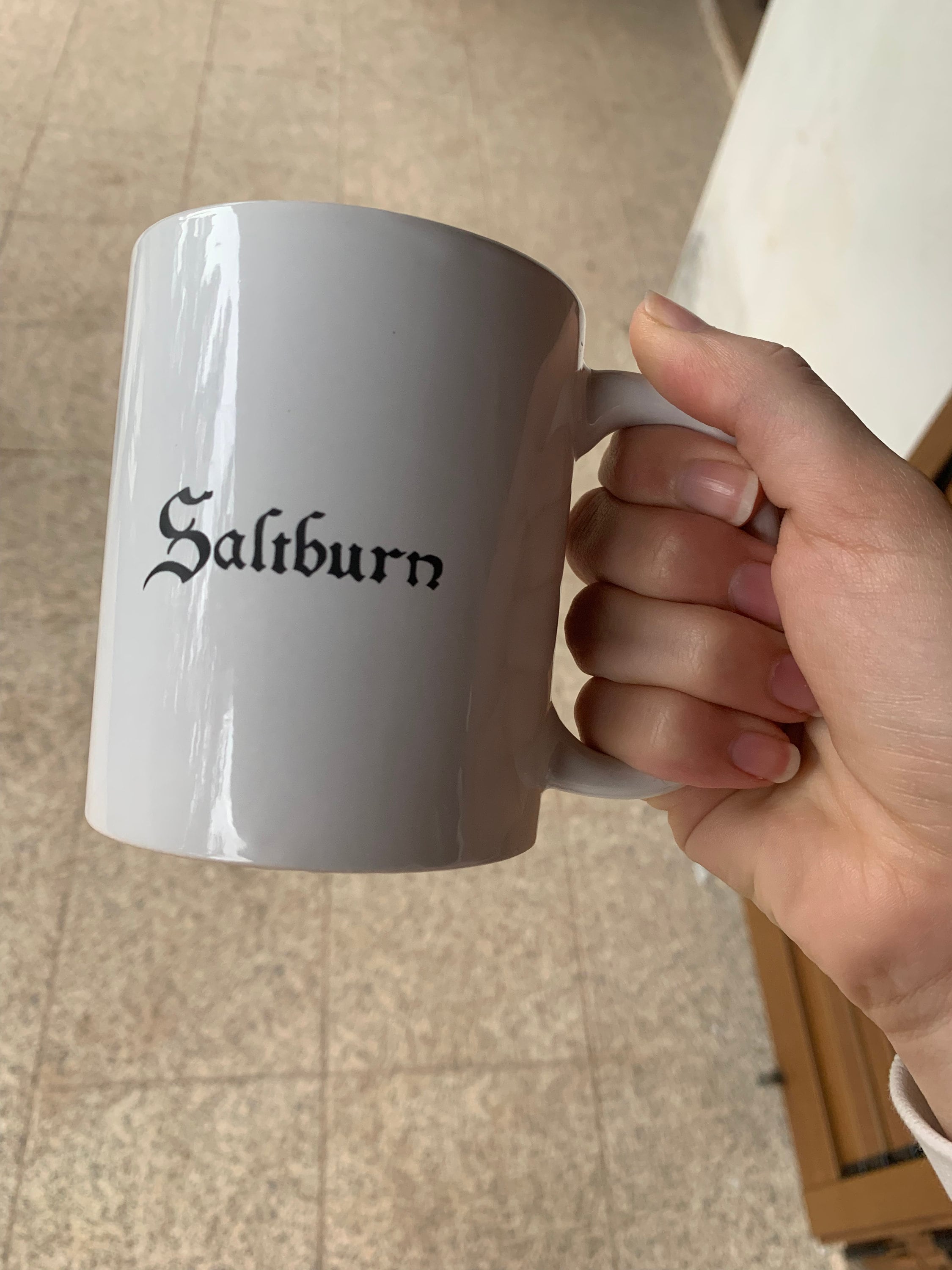 Personalized Engraved Saltburn Movie Theme Mug Hidden Drain Mug Custom ...
