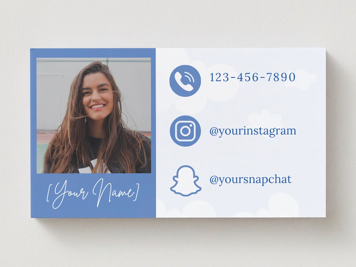 Dating Card, Editable Business Cards Template, Dating Business Card ...