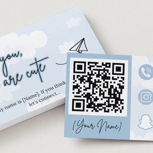 Dating Business Card, Editable Business Cards Template, Dating, Flirty ...