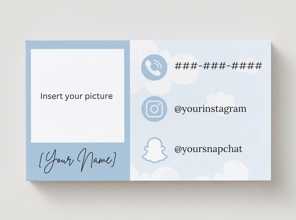 Dating Business Card, Editable Business Cards Template, Dating, Flirty ...