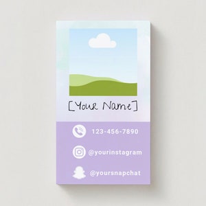 Dating Card, Editable Business Cards Template, Dating Business Card ...