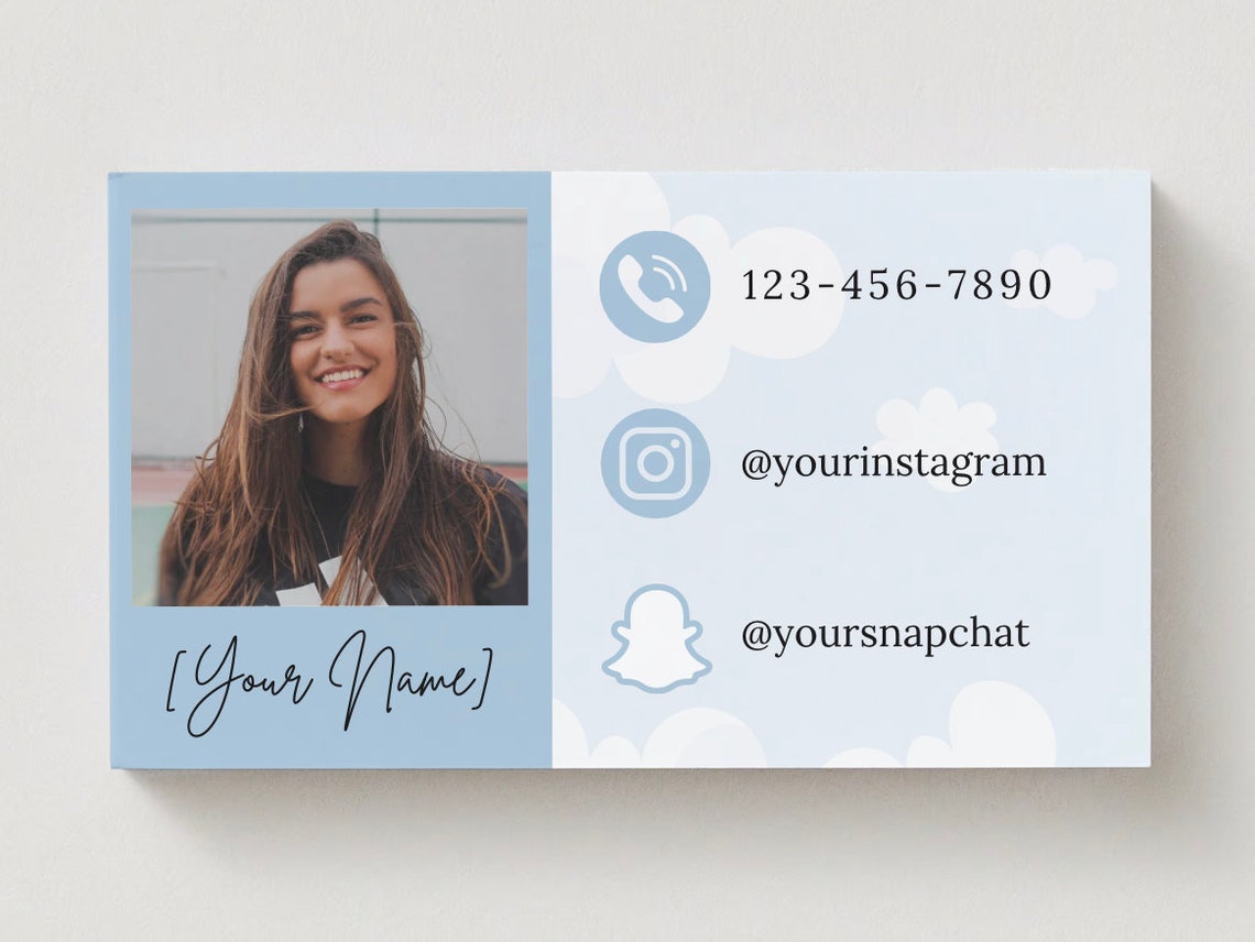 Dating Business Card, Editable Business Cards Template, Dating, Flirty ...