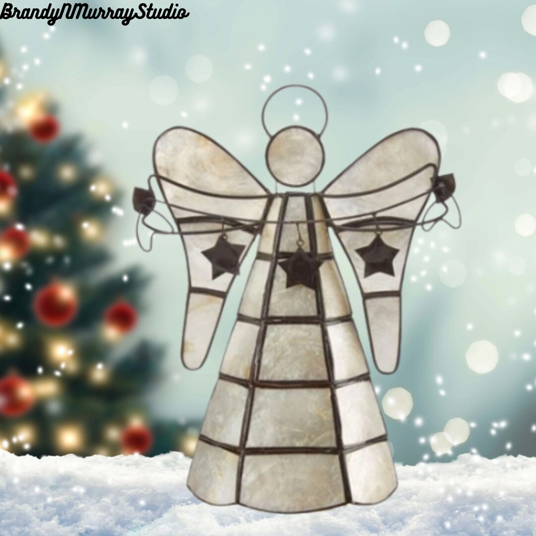 Tree Topper in Shell Angel/ Tree Topper - Etsy