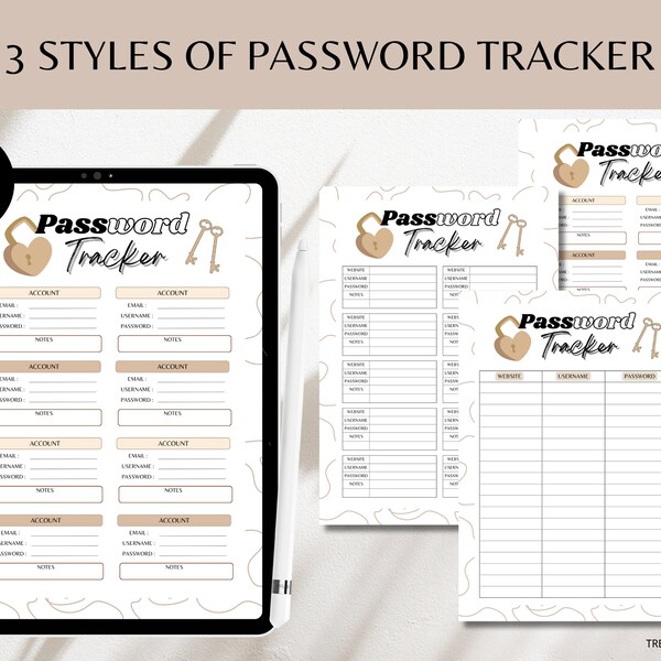 Password Keeper - Etsy
