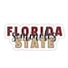 FSU Florida State Seminoles Football Die Cut Sticker - Etsy