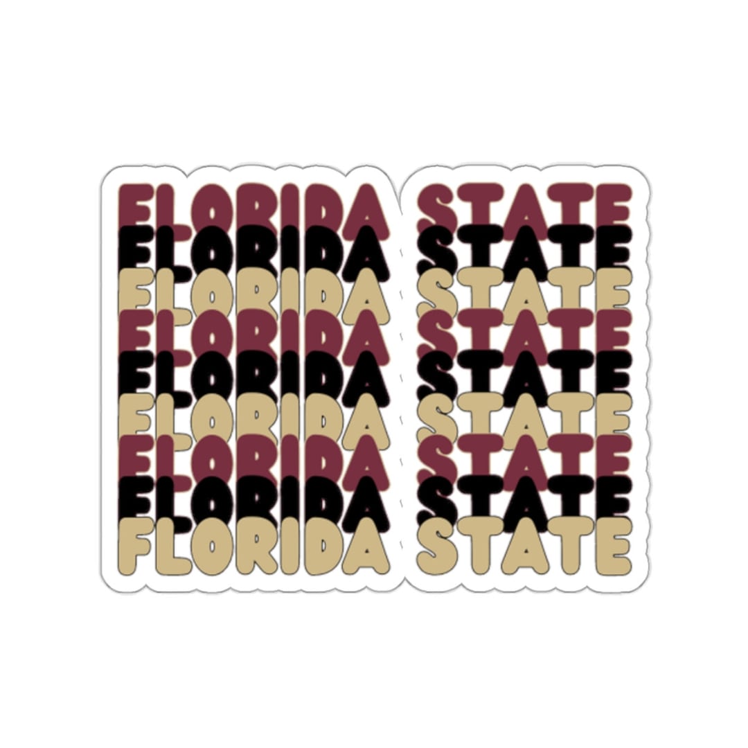 FSU Florida State Seminoles Chant Sticker 2x2 Size - Etsy