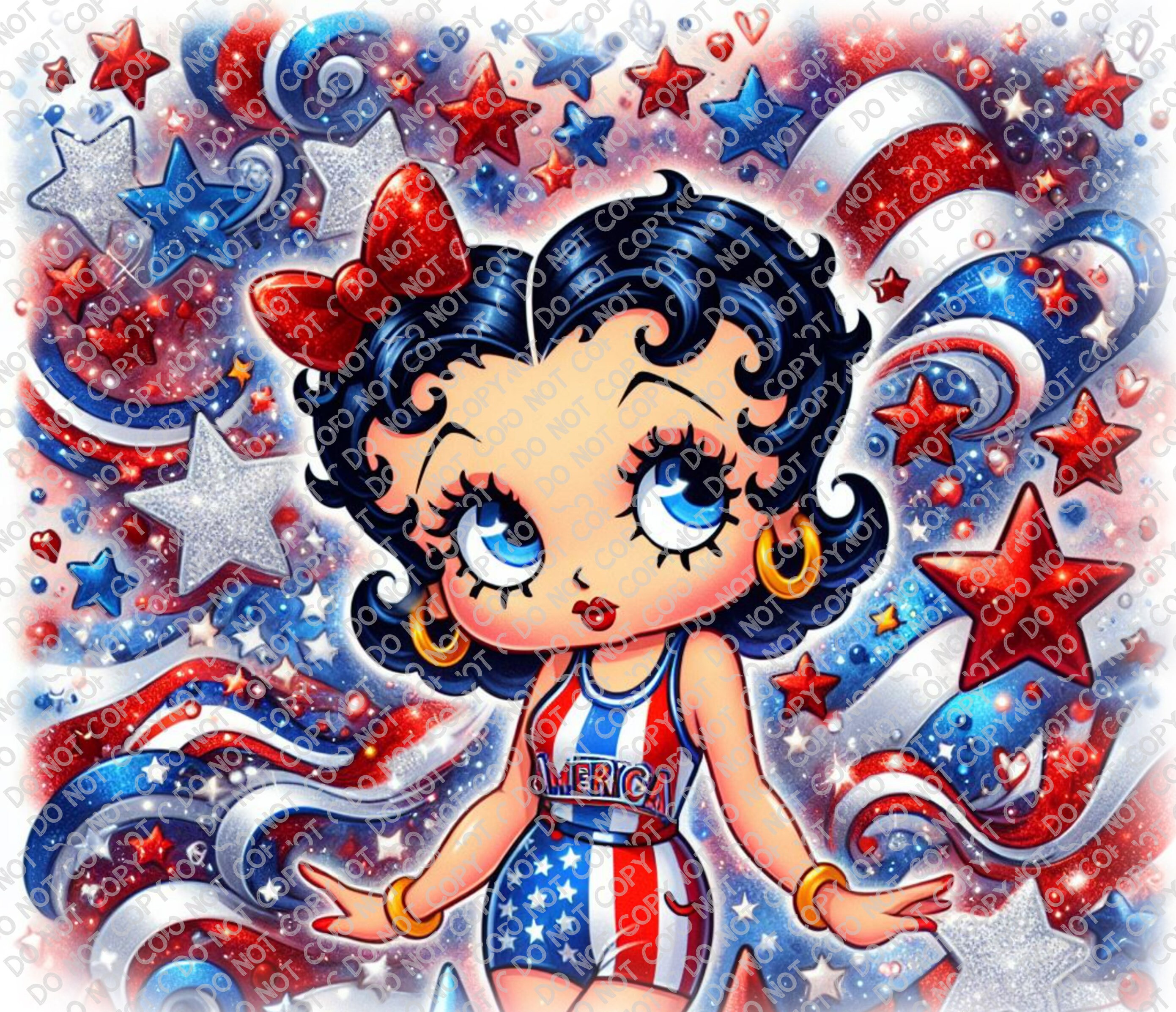 American Betty Boop 2 - 20oz Tumbler Wraps - Etsy