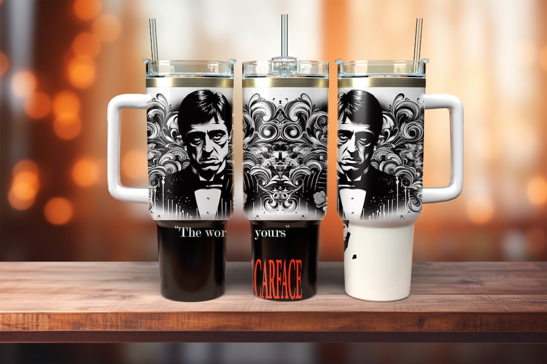 Scarface 40oz Tumbler Wrap - Etsy