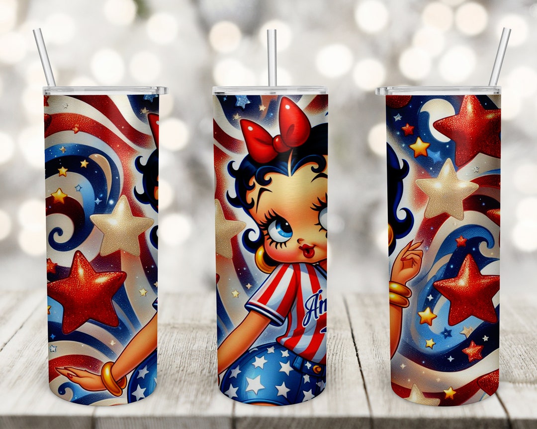 American Betty Boop 2 - 20oz Tumbler Wraps - Etsy