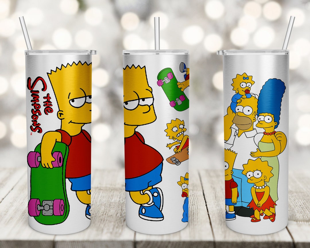 Simpsons 20oz Tumbler Wrap - Etsy