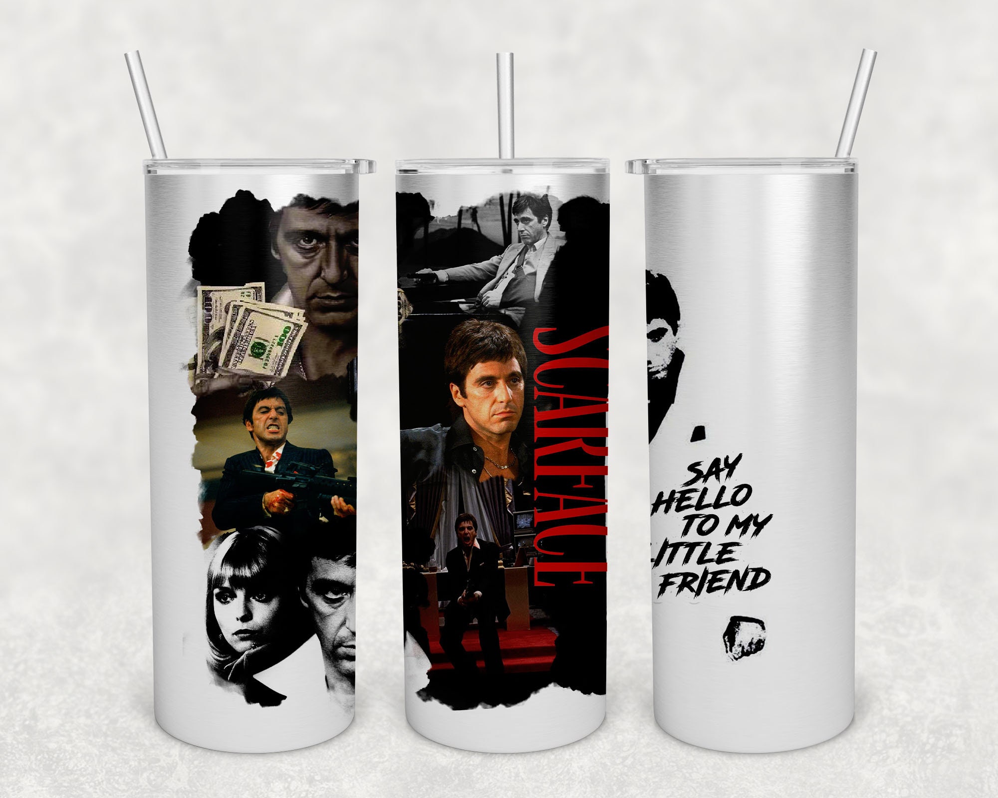 Scarface 20oz Tumbler Wrap - Etsy